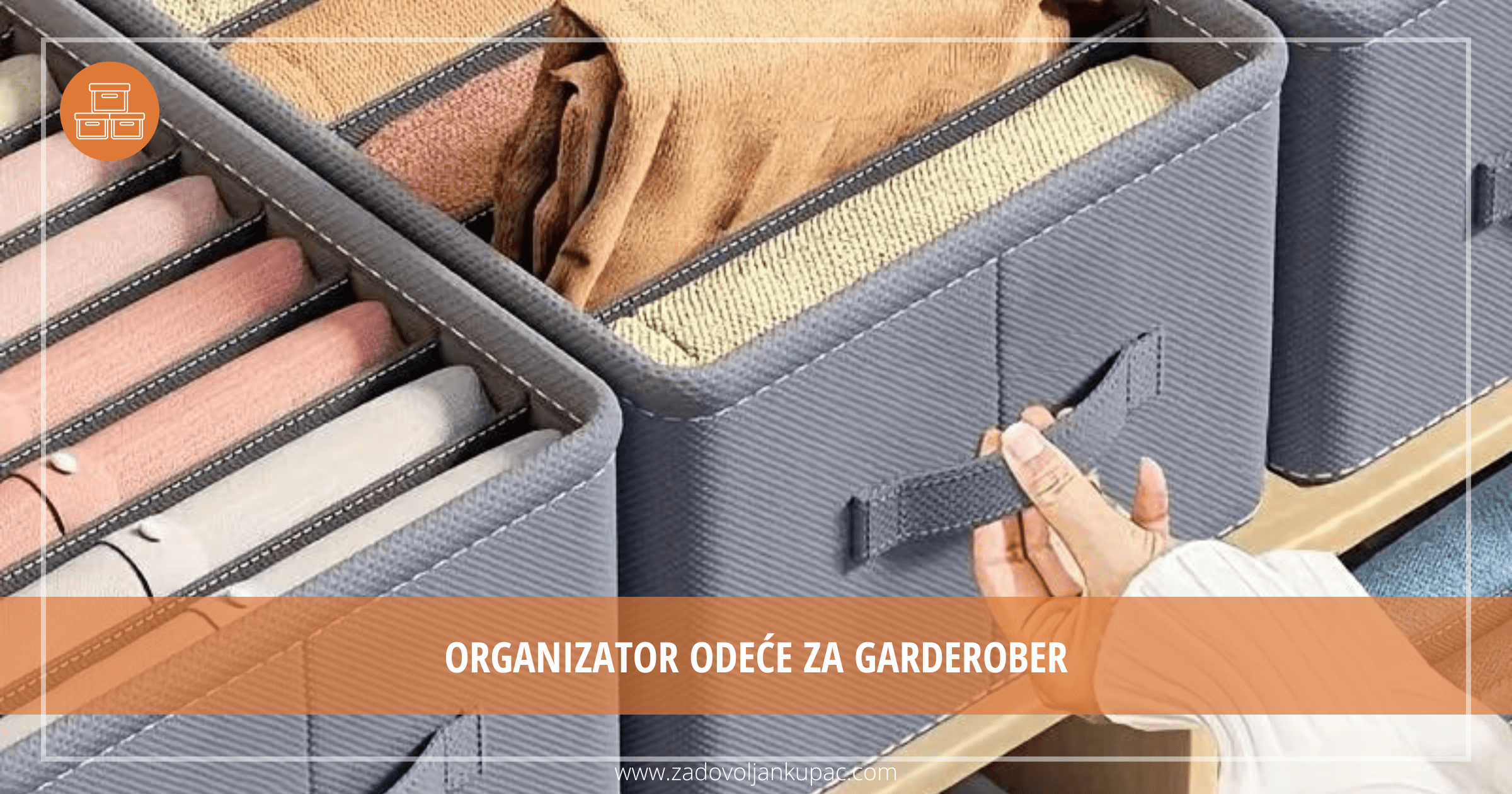 Organizator odeće za garderober - Zadovoljan kupac